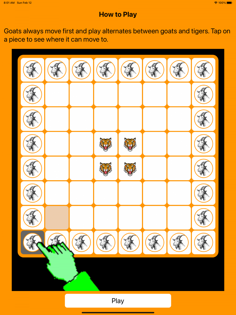 Tigers & Goats: A Strategy Game | www.joshiscorner.com